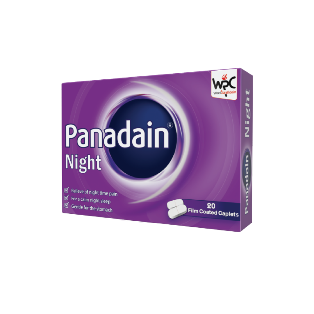 Panadain Night tablet (2 sheets) - alrafidain-pharma.com