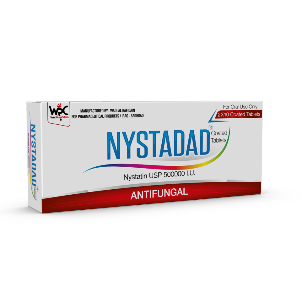 NYSTADAD COATED TABLETS - alrafidain-pharma.com