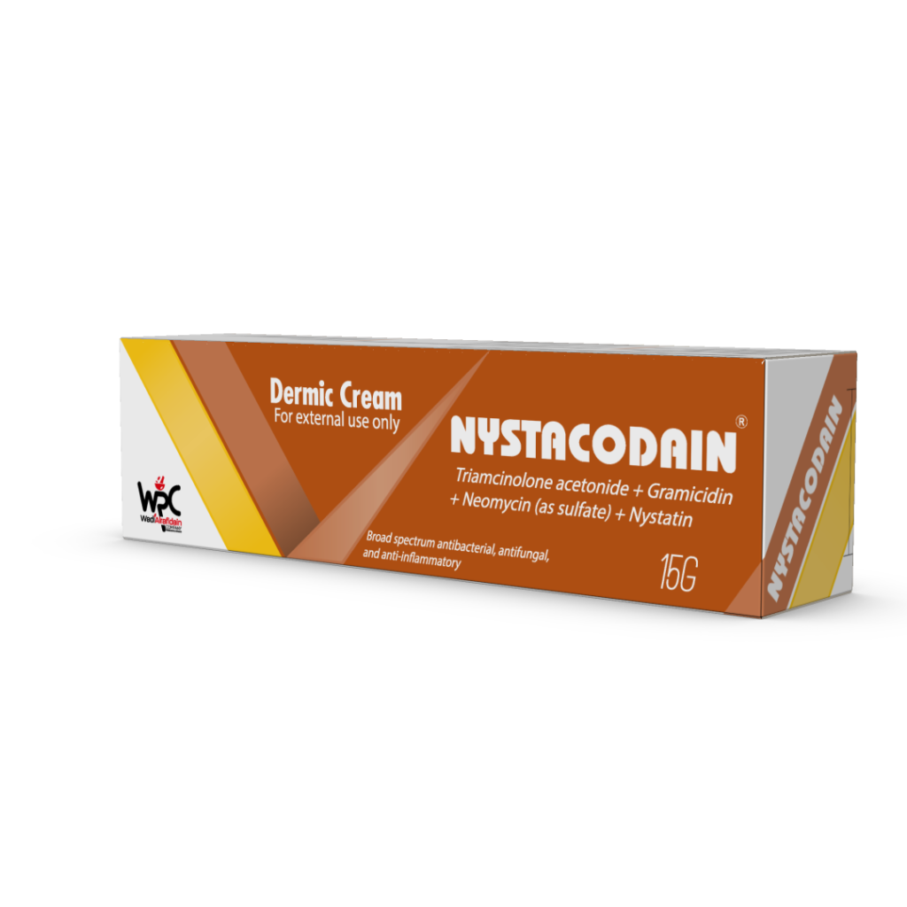NYSTACODAIN Dermic Cream - alrafidain-pharma.com